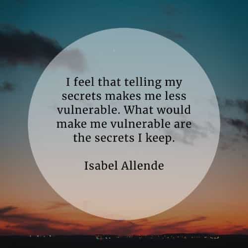 50 Secrets quotes that'll reveal the facts about the matter