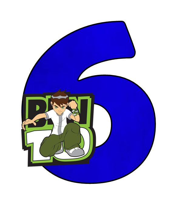 Kits imprimibles gratis : Abecedario Ben 10