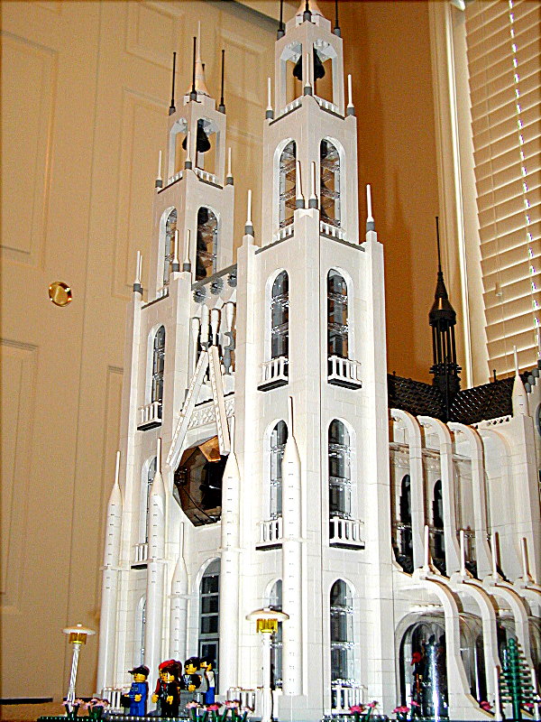 He Died For My Grins: LEGO Holy Buildings