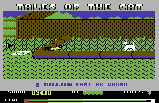 VGJUNK: TALES OF THE CAT (COMMODORE 64)