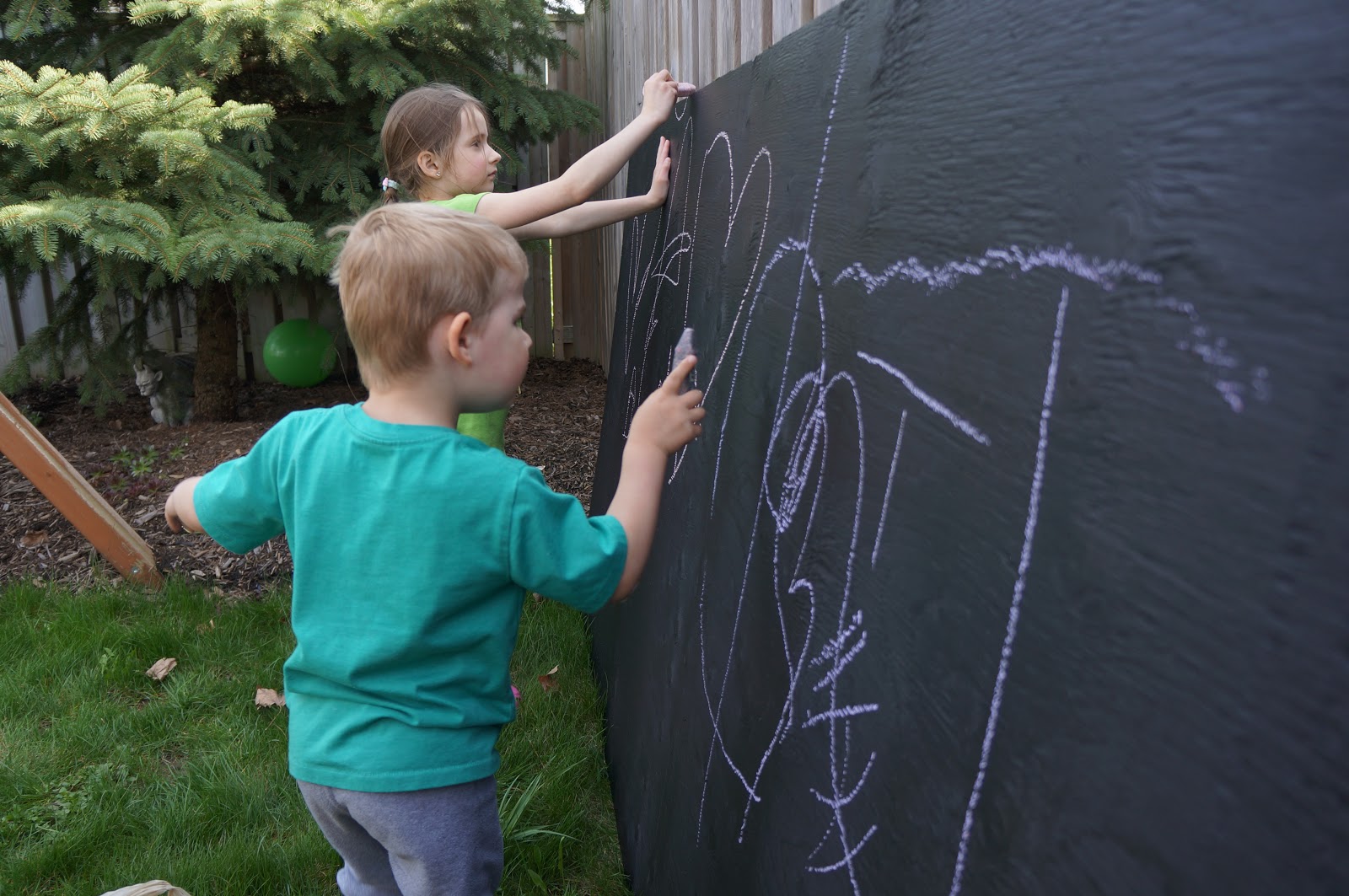 Joyful Learning in the Early Years: Outdoor Chalkboard