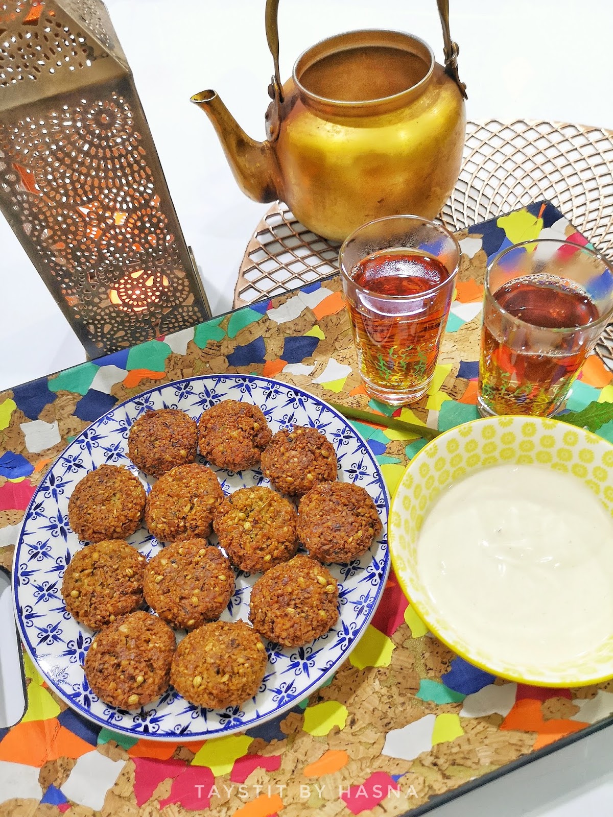 Taystit by Hasna: Mini Falafel Bites with Tahini Dip