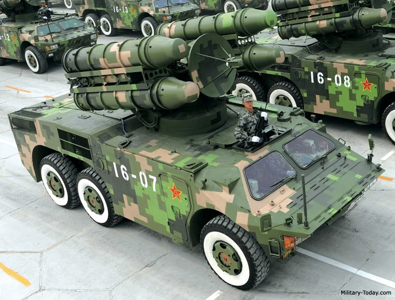 FDRA - Fuerza Aérea: SAM de corto alcance: HQ-7B (China)