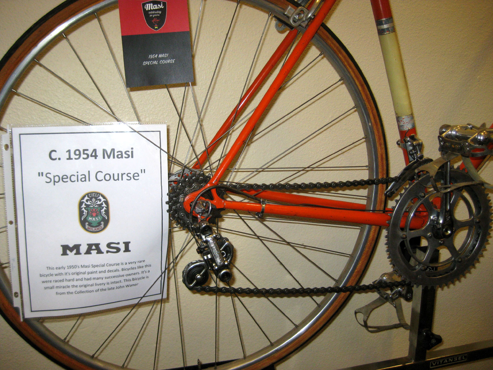 Perth Vintage Cycles: Masi bicycles 90th anniversary