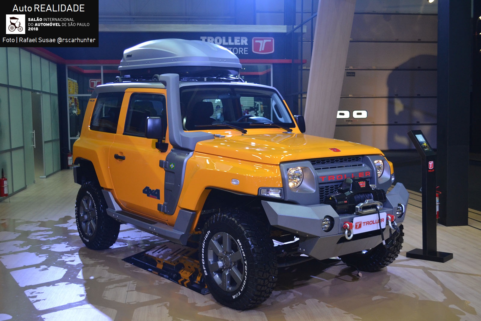 Troller revela TX4 e conceito holográfico de 4 portas no Salão de São Paulo