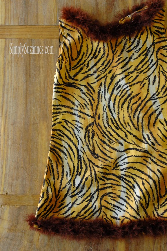 Simply Suzanne's AT HOME: a tiger costume for my little girl