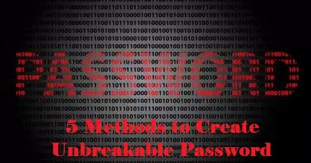 5 Methods To Create Unbreakable Password Bloggers Mod