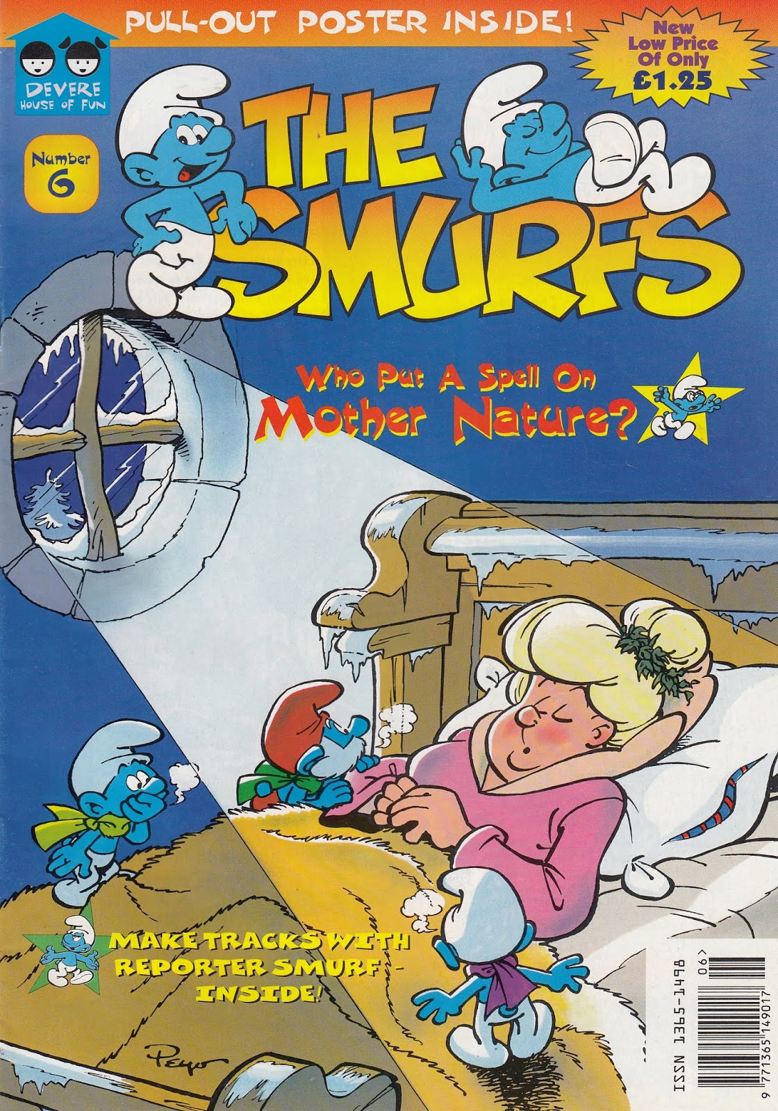Boys Adventure Comics: UPDATED: The Smurfs comic - by DeVere