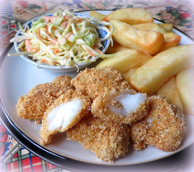 Cornmeal Crusted Cod Cheeks | The English Kitchen