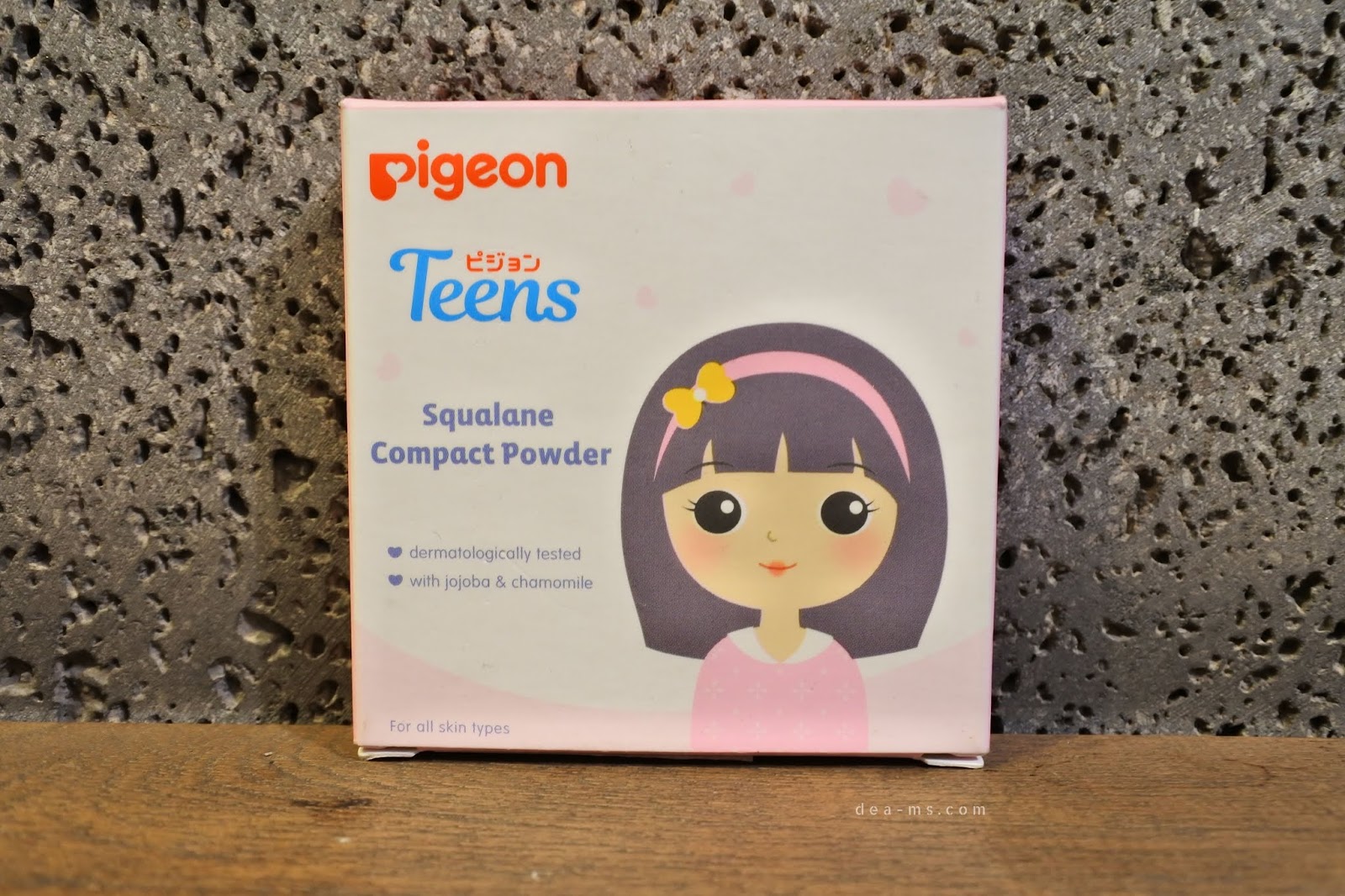 p e r s p e c t i v e.: Review: Pigeon Teens Squalane Compact Powder