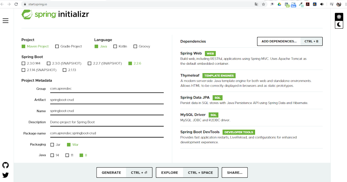 Josel Toro: Crear un CRUD Java Web usando Spring Boot, JPA, Thymeleaf y ...