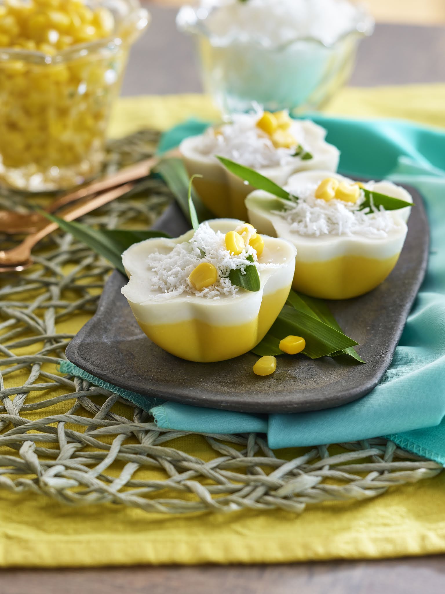 Must-Try At Home Ramadan Delights Recipe: Kuih Talam by Ayam Brand