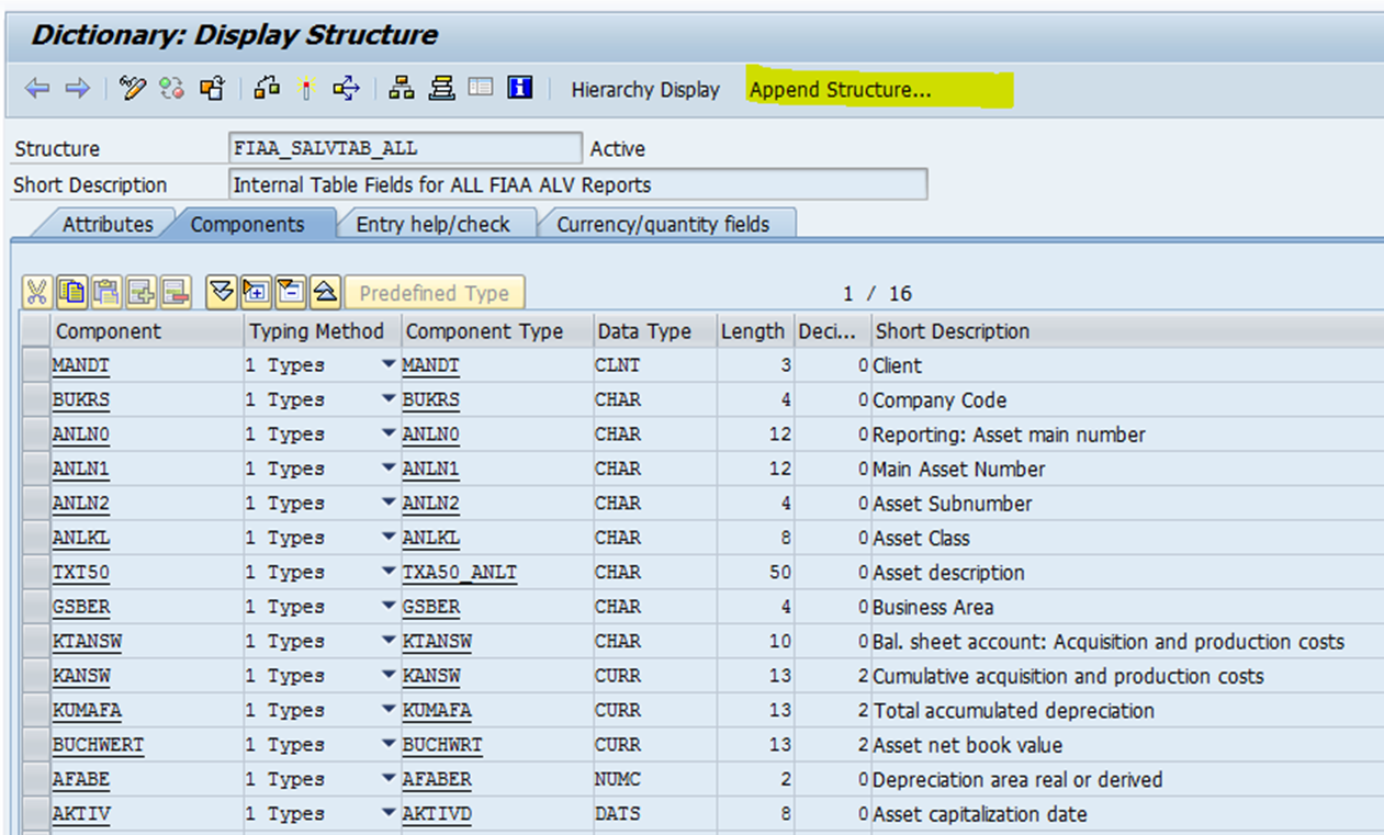 Hello World :) : SAP FI, Adding of user-specific fields into Asset ...