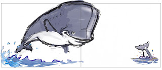 Scott M. Fischer Evolving Easel: JUMP!- Process: Children's book stages