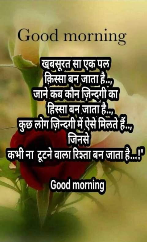 good morning shayari photo hd