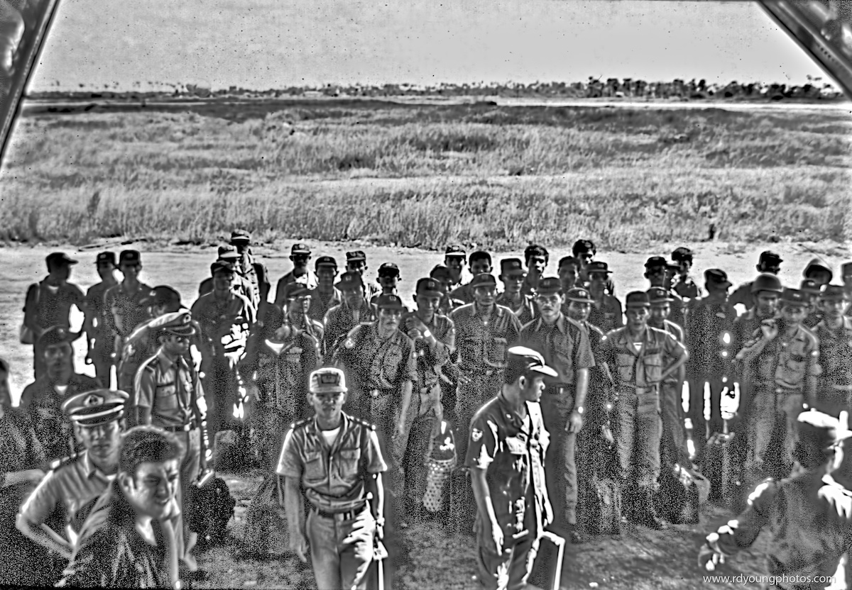 Memoir Vietnam & SE Asia 1972: ARVN Soldiers Boarding C-130