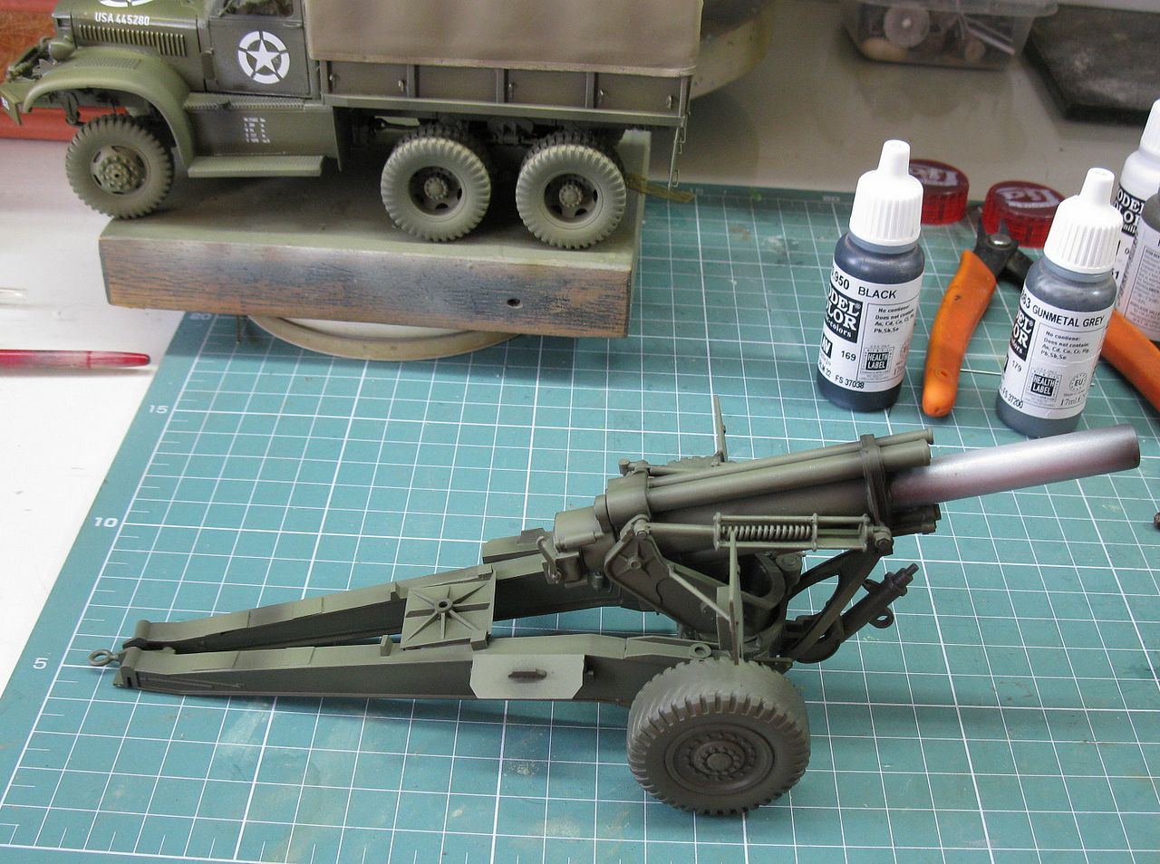 Panzerserra Bunker- Military Scale Models in 1/35 scale: Diamond T ...