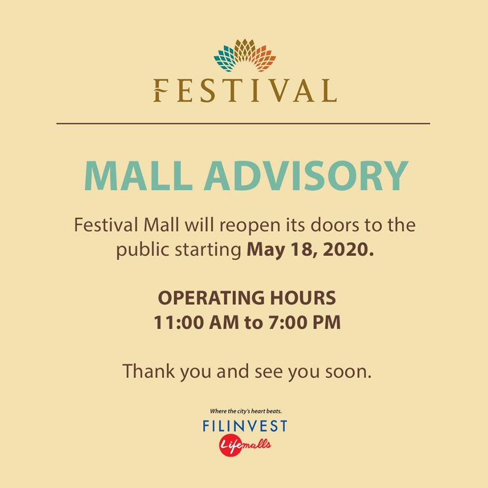 Manila Shopper: Malls & Department Stores partially reopen with new ...
