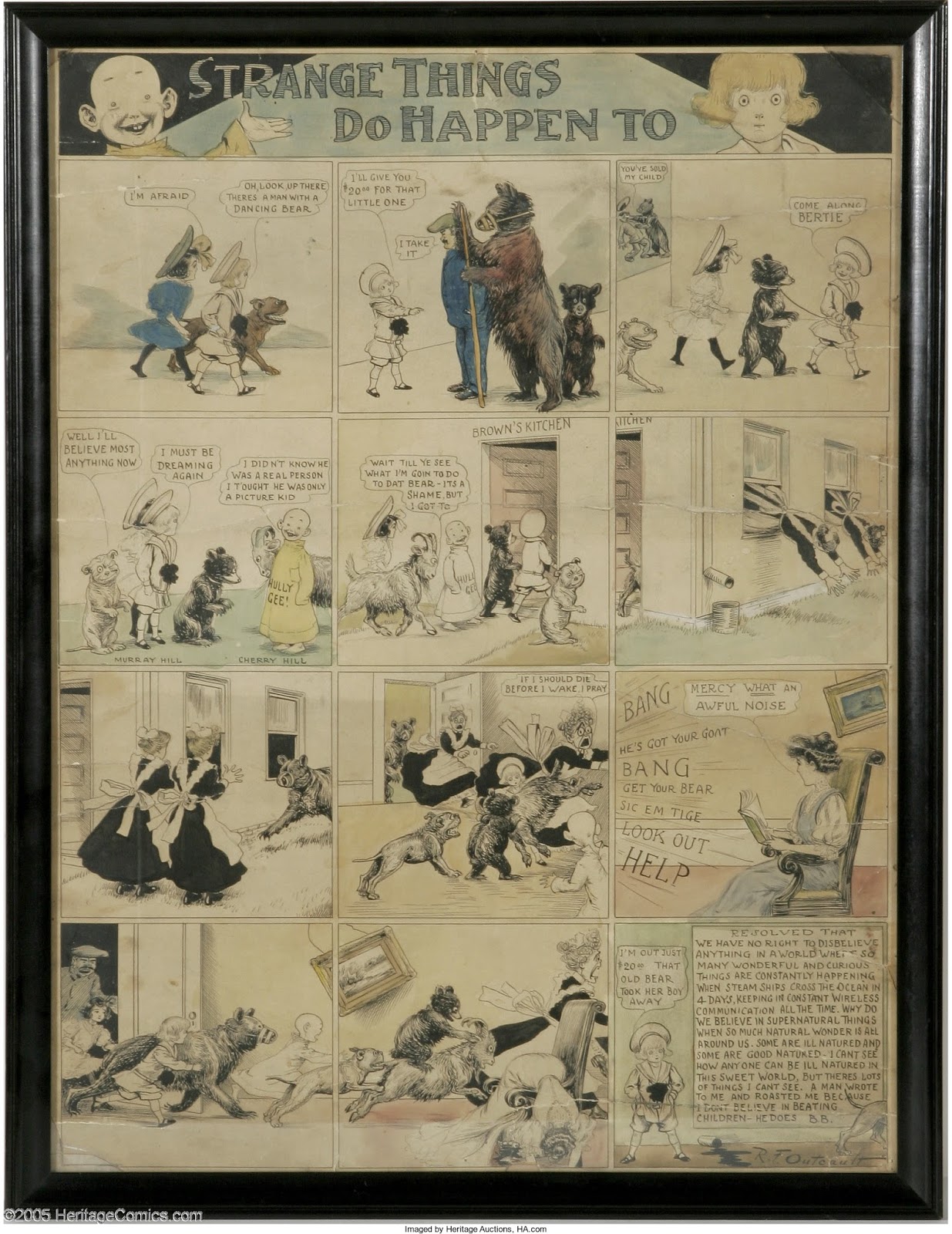 Kleefeld on Comics: On Strips: The First Crossover?