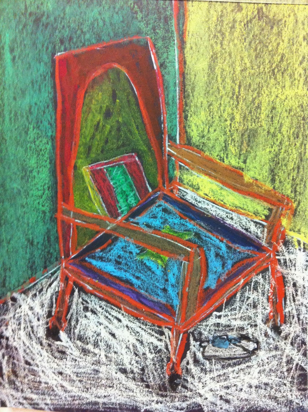 My Wishes are Horses...: Expressionist Chairs