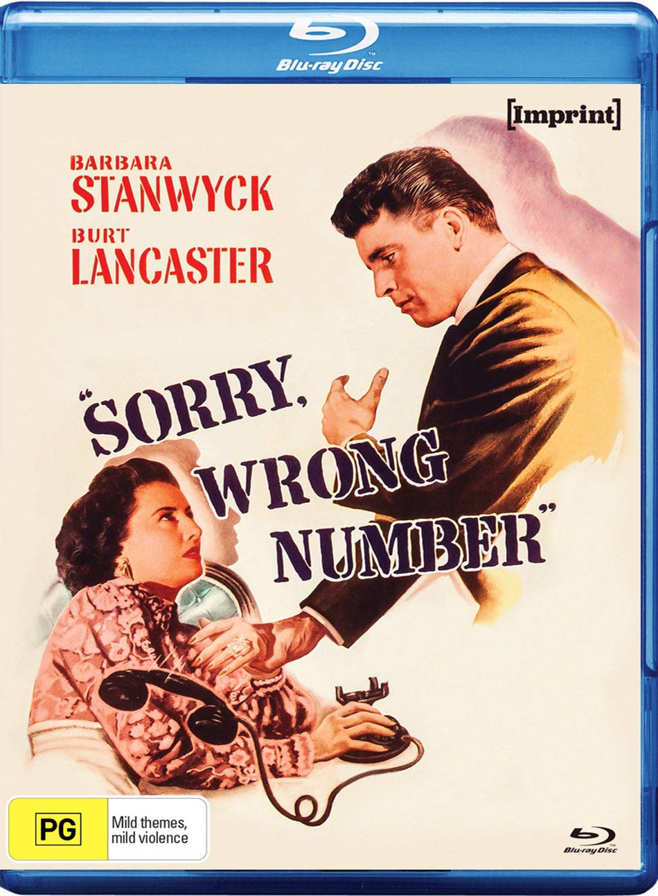MCBASTARD'S MAUSOLEUM: SORRY, WRONG NUMBER (1948) (Imprint Films Blu ...