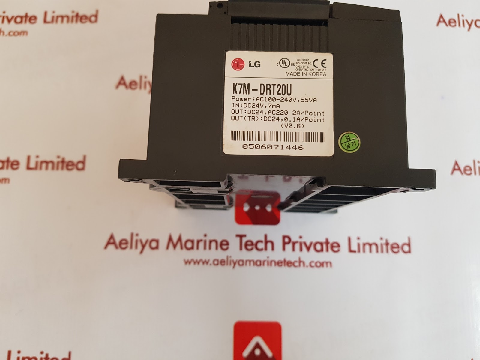 LG MASTER-K120S PROGRAMMABLE LOGIC CONTROLLER K7M-DRT20U - Aeliya Marine