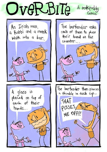 cartoon joke: overbite_joke