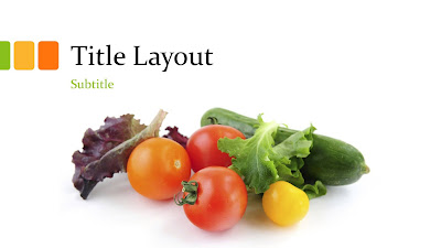 Vegetable PowerPoint Template 001