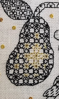 Carolyn Standing Webb: Simply Irresistible and some blackwork