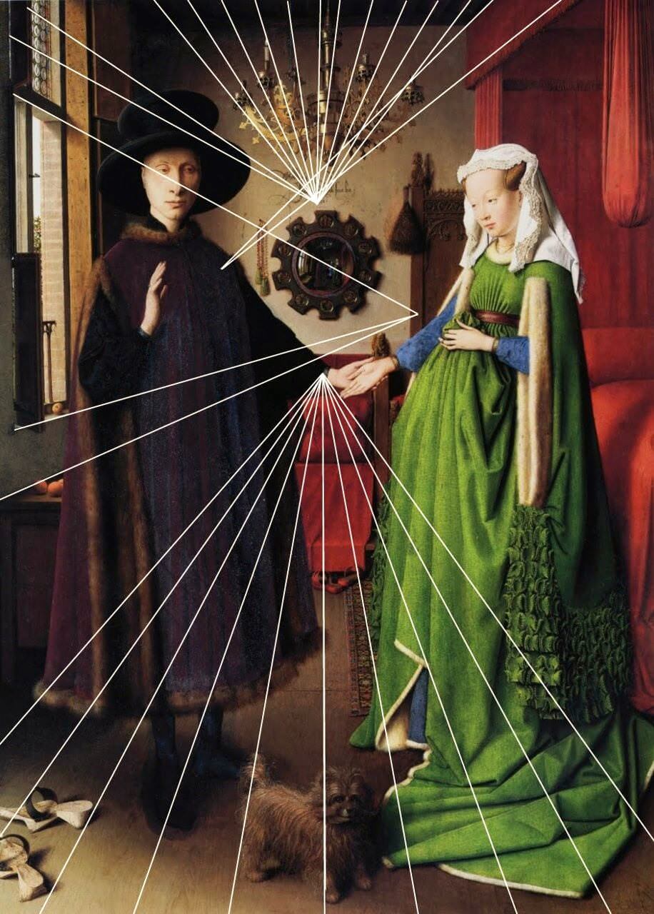 The Arnolfini Portrait by Jan van Eyck - ArtIconog