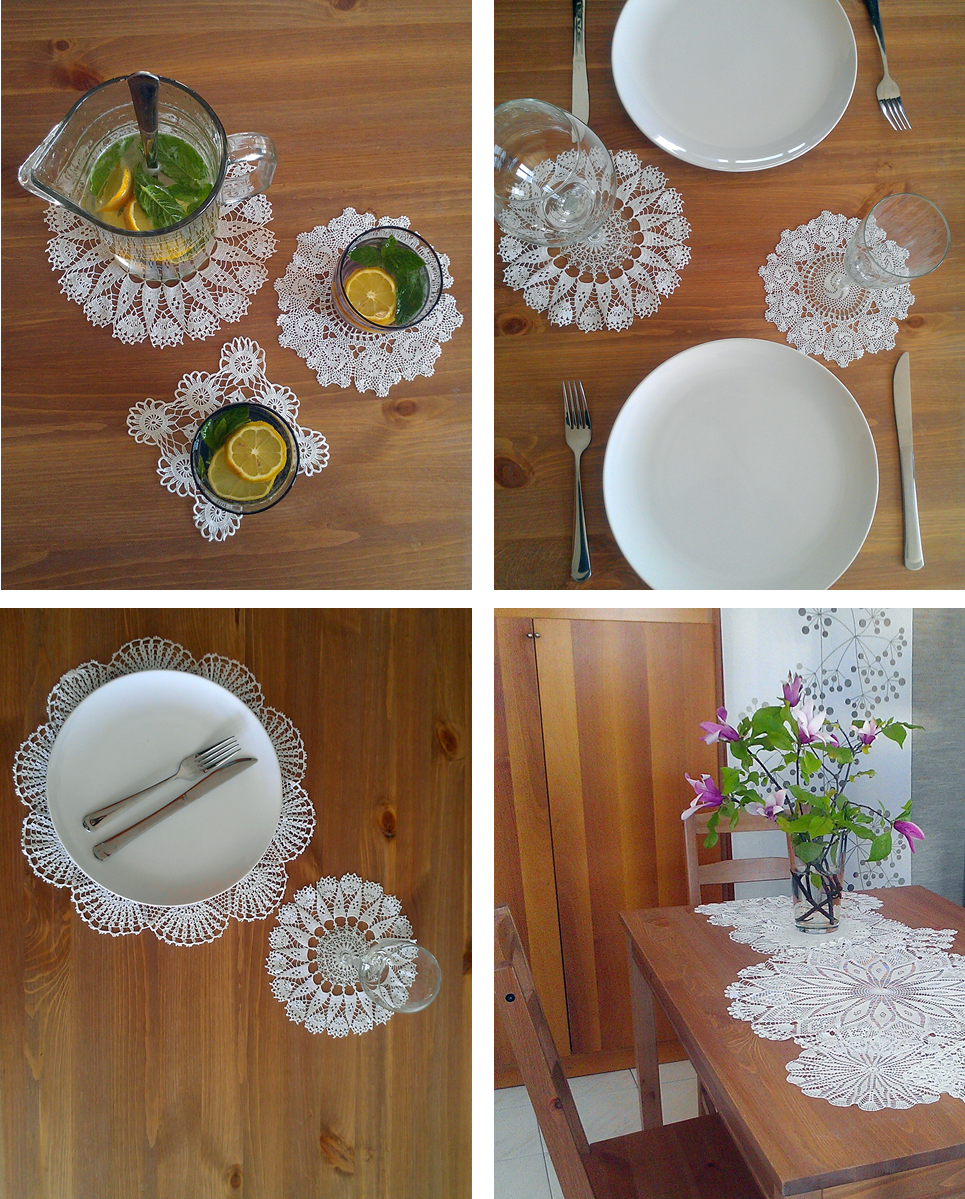 Orsa Maggiore Vintage: What to do with crochet doilies?!