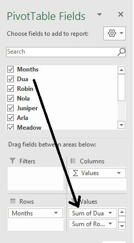 How to use the PivotTable in the MS-Excel during your professional and ...