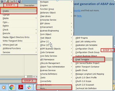 SAP ABAP Central: E-Mail Templates in S/4 HANA