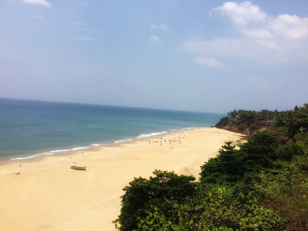 Life Of Solo Traveller: Varkala - Cliff Beach Of India