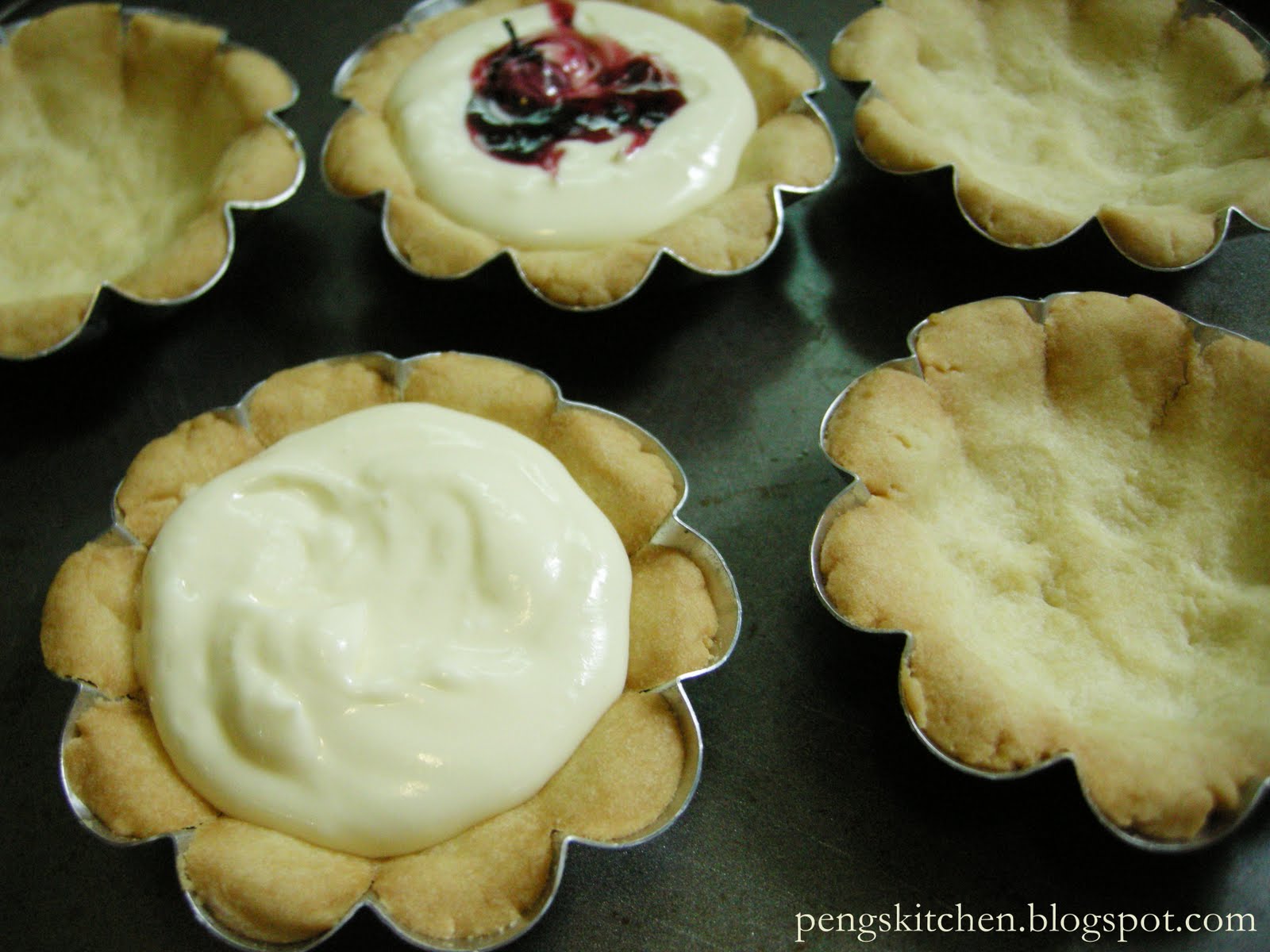 Peng's Kitchen: Mulberry Cheese Tart