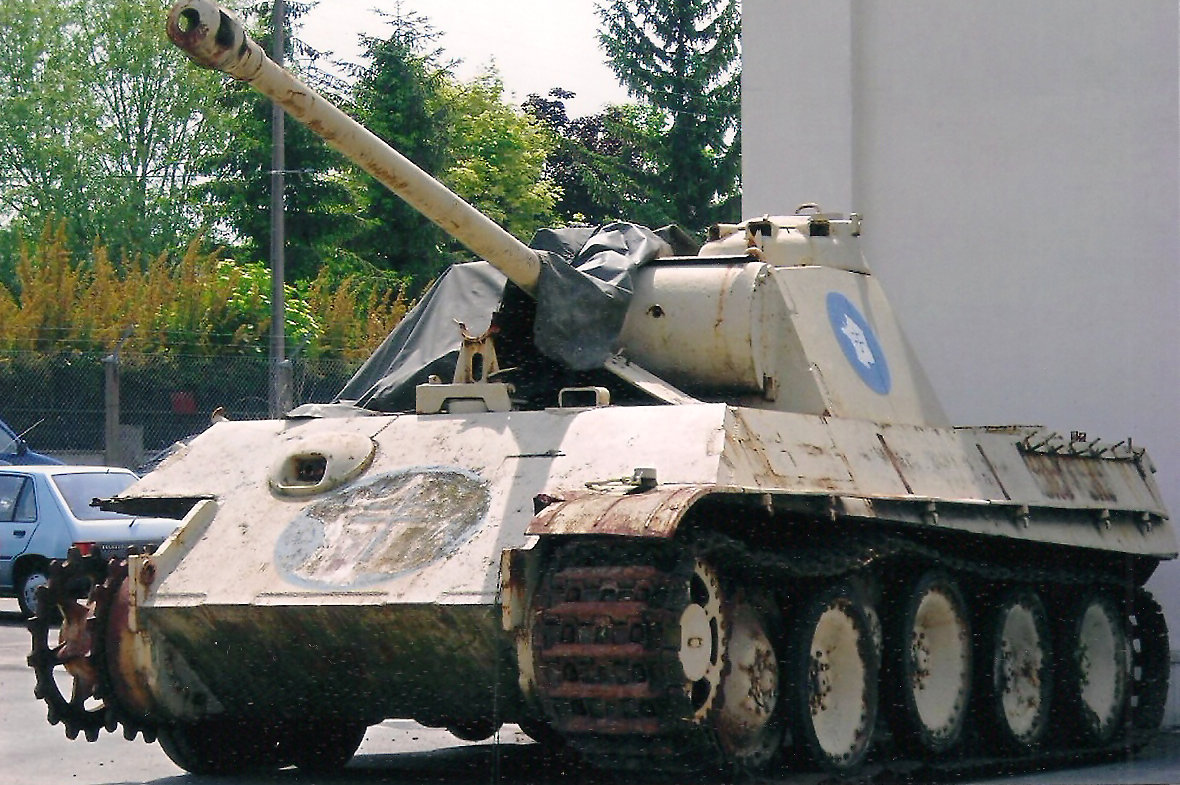 HISTOREICH: PANTHER Ausf G 112.Panzerbrigade musee de Saumur