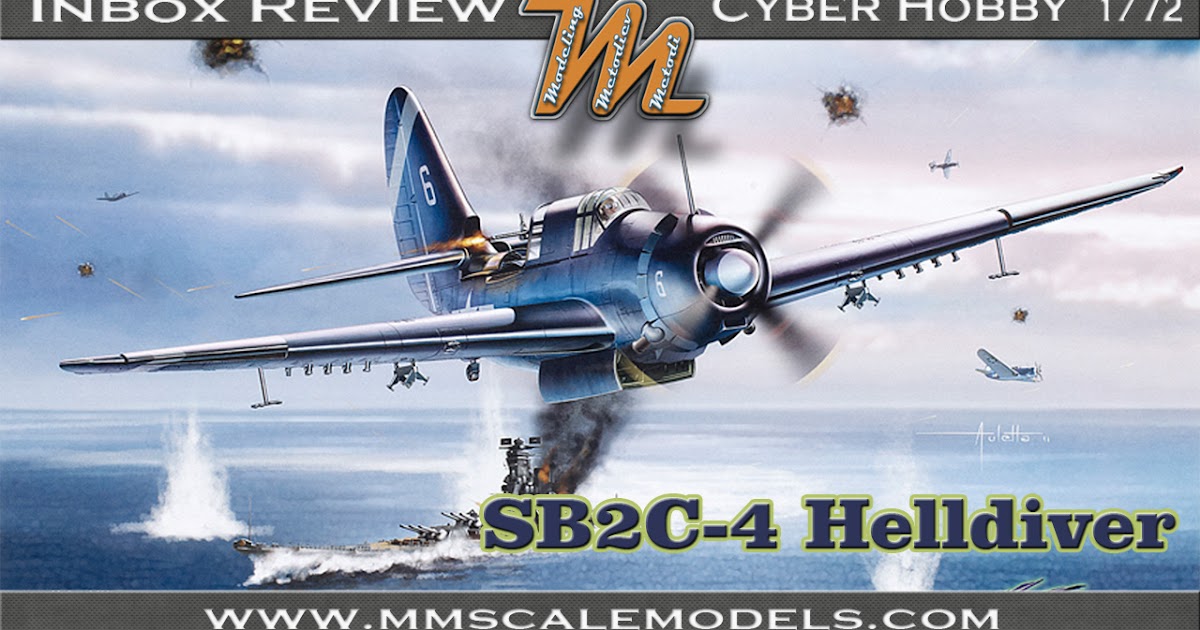 Scale Model Building with Metodi Metodiev: Curtiss SB2C -4 Helldiver ...