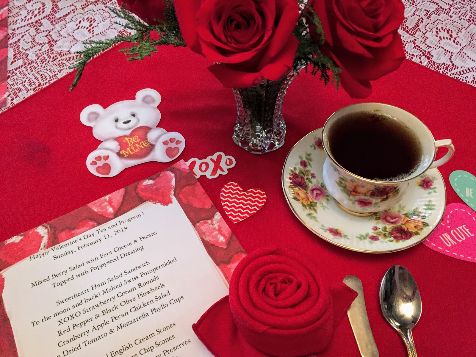 Rosemary's Sampler: Valentine's Day Tea - 2018