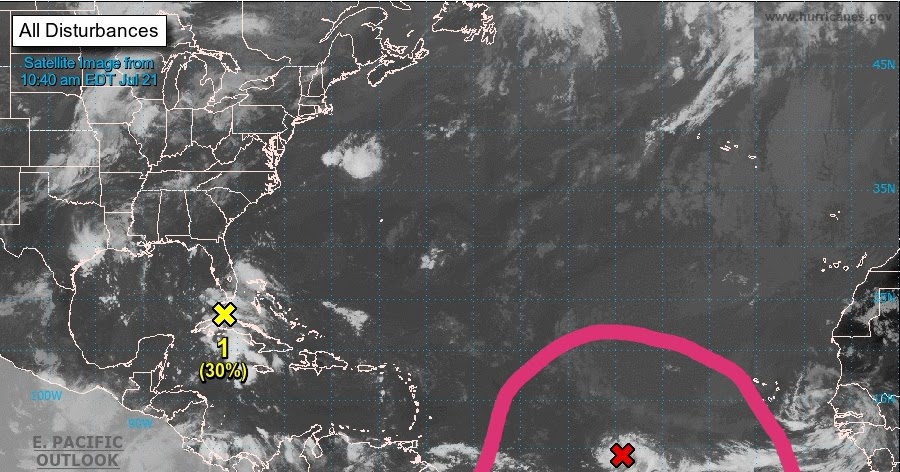 Nevis Storm: Invest 99L - Quick Developer