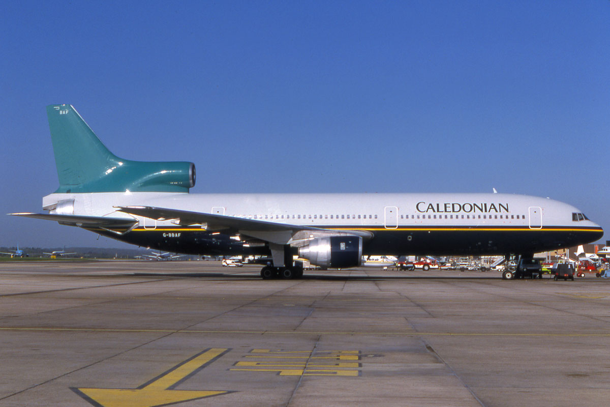 PlaneSpotters Slide-Collections: Caledonian L101 G-BBAF
