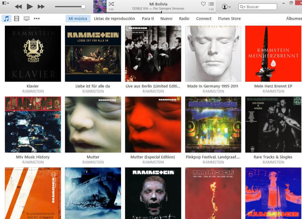 DISCOGRAFIA DE RAMMSTEIN