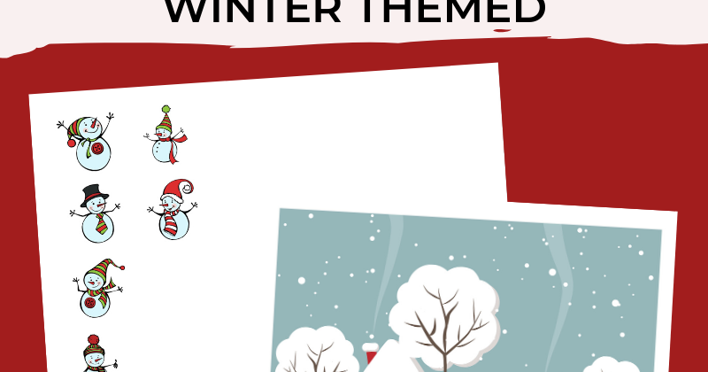 Free Printable Snowmen Barrier Game for Speech Therapy | And Next Comes ...