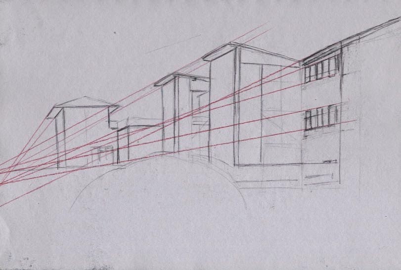 suburban sketches: Exercise 2 - Angular perspective