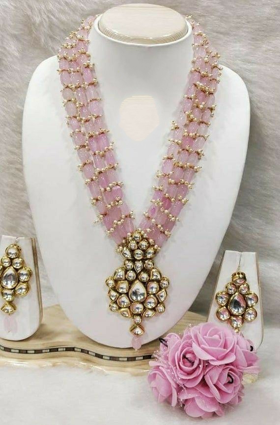 Beads multi strand necklace