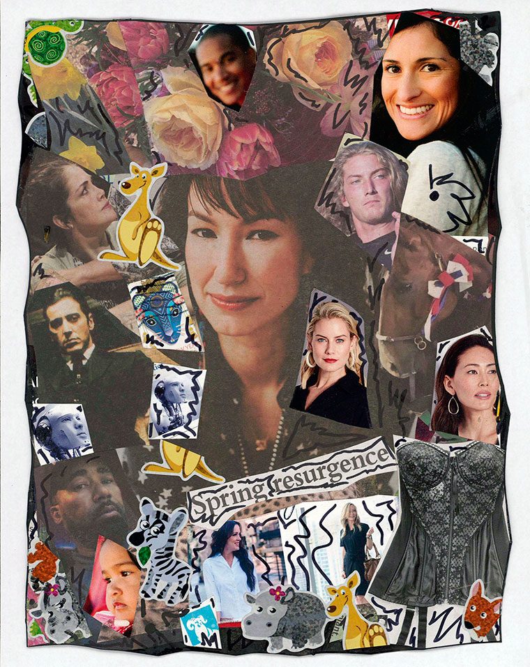 The Elegant (Illusive) Gypsy — The Collage Art of Karen Miller Wyse ...