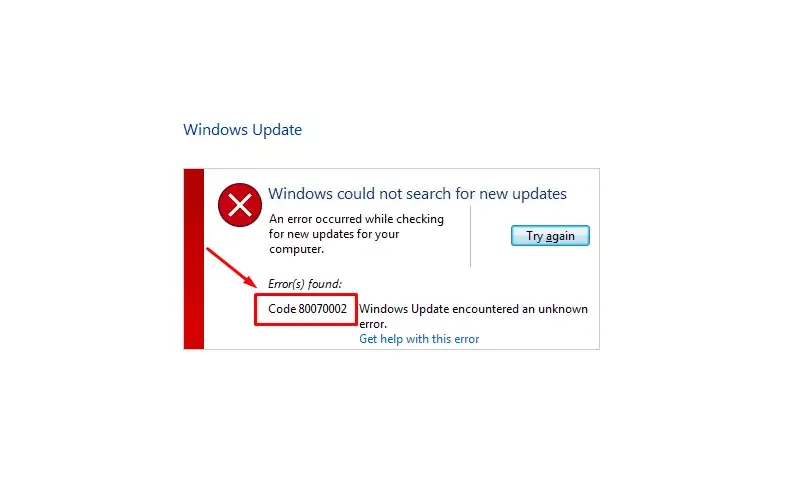 Cara Mengatasi Error Code 0x80070002 Tanpa Install Ulang Windows ...