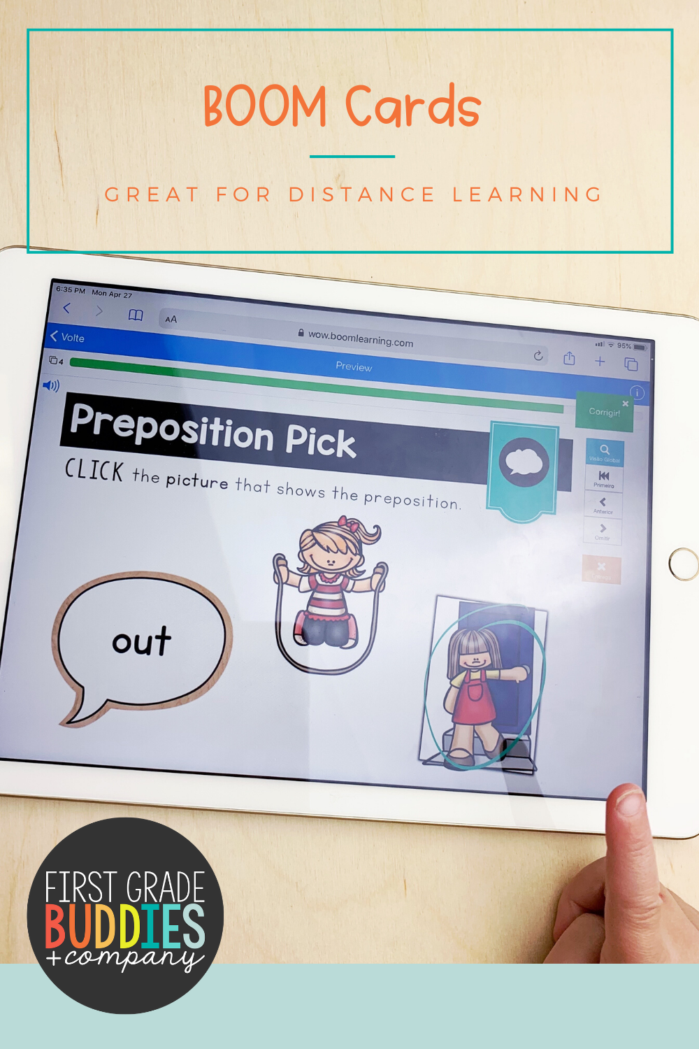BOOM Cards: Perfect for Distance Learning | First Grade Buddies