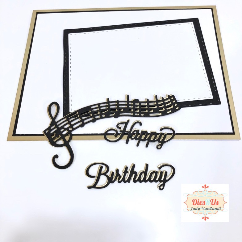 Dies R Us: Music Happy Birthday Card