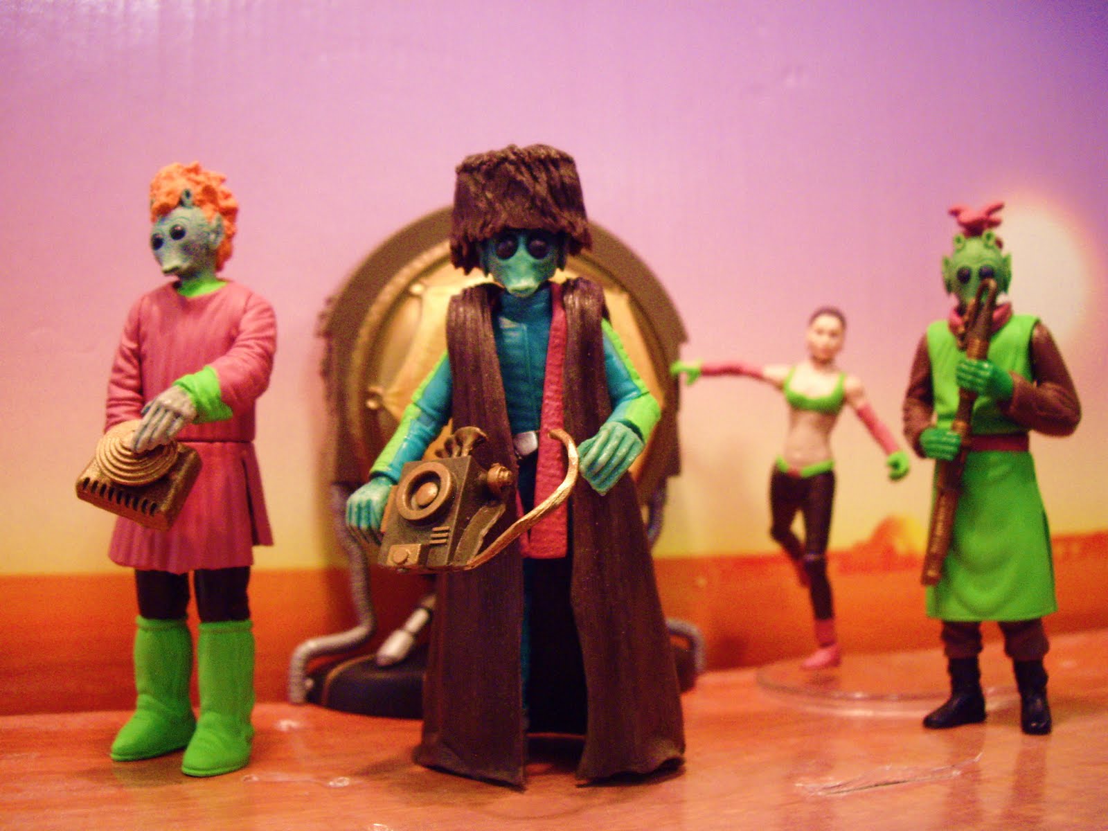 Star Wars: Customs for the Kid: The Rodian Band - The Family Easter Project