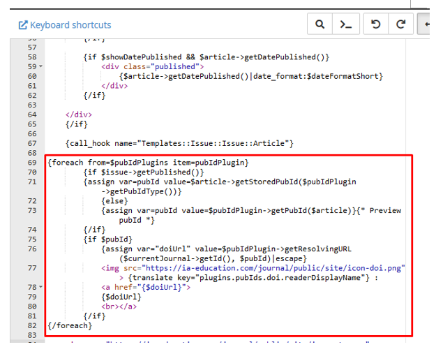 How to Display DOI on the OJS Home Page 3 - EDUCATION SCRIPT